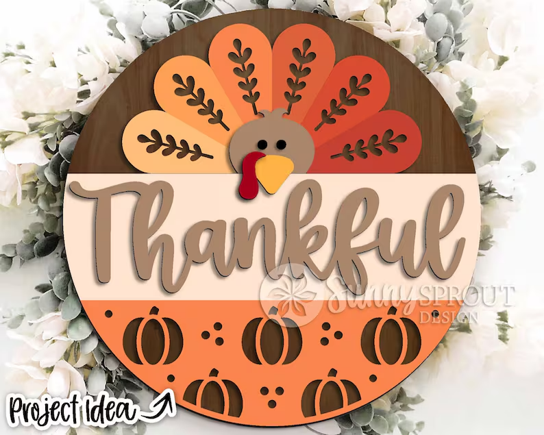 Thankful Turkey – Crown and Crook