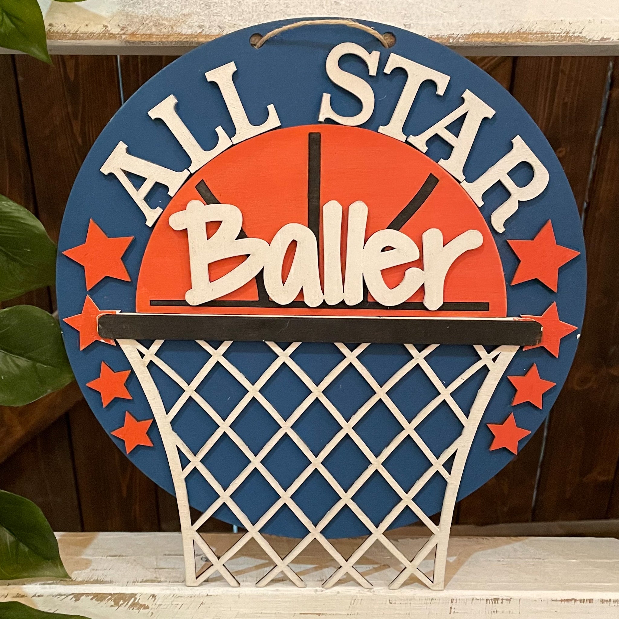 Basketball Player Round – Crown and Crook