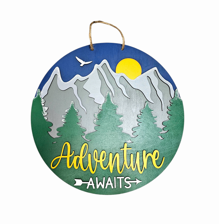 Adventure Awaits Round – Crown and Crook